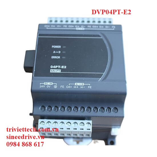 Module Delta DVP04PT-E2